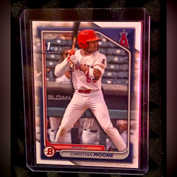 Accessories | Christian Moore 224 Bowman Draft 1st Rookie Card | Poshmark